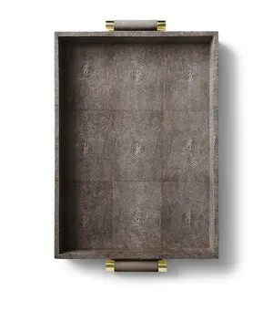 Aerin Shagreen Classic Serving Tray