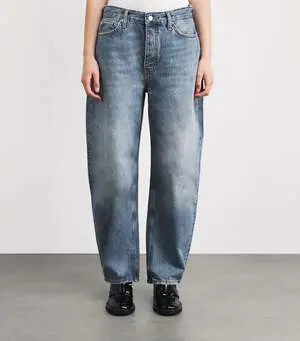 ANINE BING Fritz Barrel-leg Jeans - Blue
