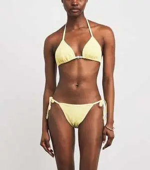 Hunza G Beaded Gina Bikini - Yellow