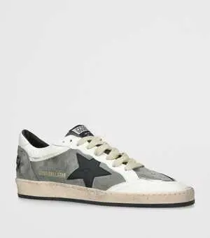 GOLDEN GOOSE Ball Star Suede Sneakers - Blue