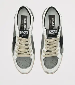 GOLDEN GOOSE Ball Star Suede Sneakers - Blue
