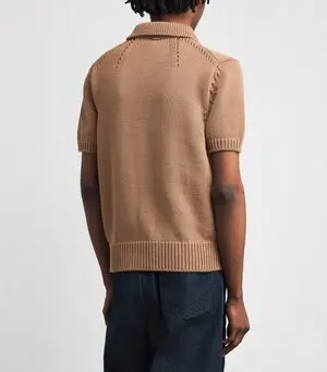 SYSTEM Cotton-blend Collared Cardigan