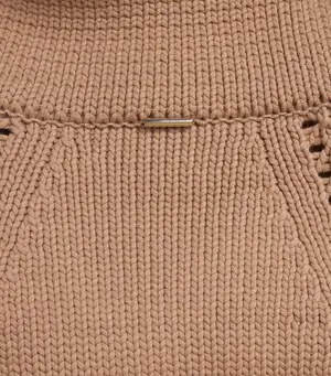 SYSTEM Cotton-blend Collared Cardigan