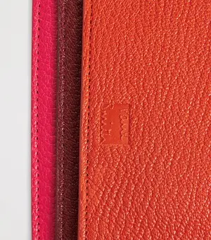 Paul Smith Leather Concertina Card Holder - Orange
