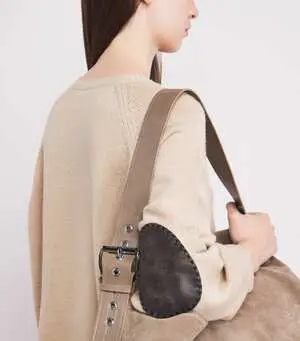 FRAME Cashmere Sweater With Patch Detail