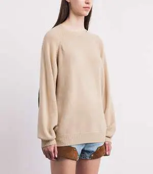 FRAME Cashmere Sweater With Patch Detail