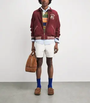 Polo Ralph Lauren Corduroy Embroidered Track Jacket
