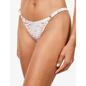 GRACEJACOB Coconut Brazilian Bikini Bottoms
