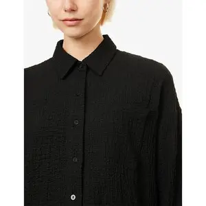 4TH & RECKLESS Roselle Crinkle Woven Shirt