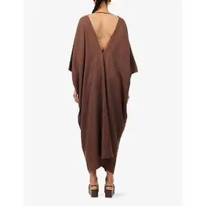 Second Summer Savanna Linen-blend Kaftan