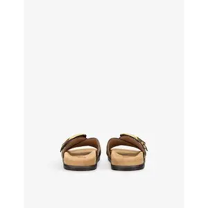 Sam Edelman Darla Leather Sandals - Black/comb
