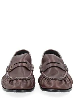 Saint Laurent Le Loafer Moccasin - Brown