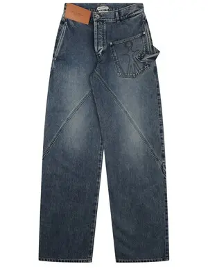 Jw Anderson Patchwork Jeans For Men