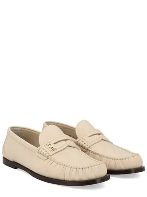 Saint Laurent Mocassino "laurent - Ivory