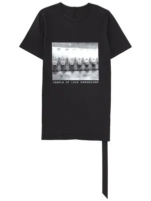 Rick Owens T-shirt "level T - Black