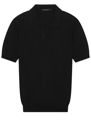 Tagliatore Polo In Cotone - Black