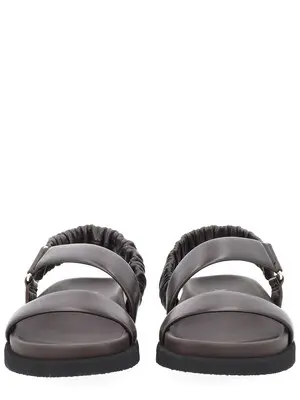 Max Mara Macro Sandals - Brown