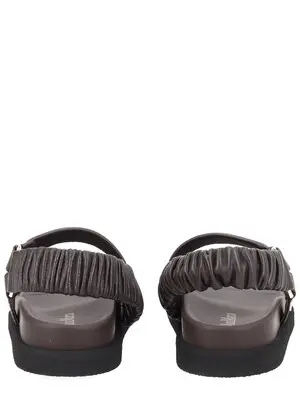 Max Mara Macro Sandals - Brown