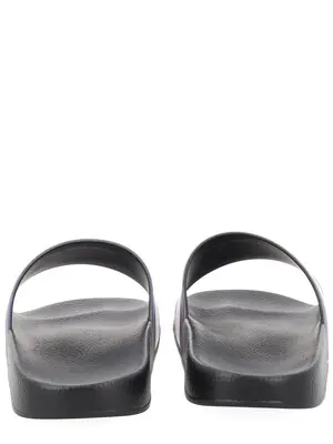 Moncler Basile Slides - Black