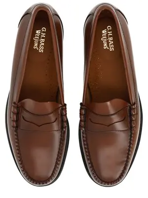 G.H. BASS & CO. Weejun Heritage Larson Loafers - Brown
