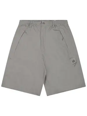 C.P. COMPANY C. P. Company "metropolis" Shorts With Logo - Grey
