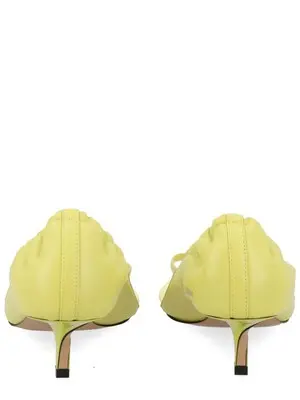 Jacquemus Heeled Thong Sandals - Green