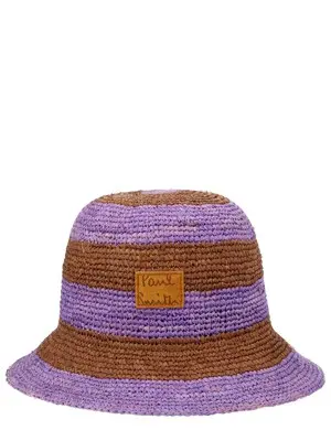 Paul Smith Logo Patch Cap - Purple
