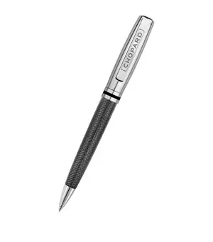 Chopard Leather Brescia Ballpoint Pen - Black
