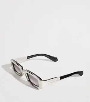 JACQUES MARIE MAGE Titanium Ryder Sunglasses