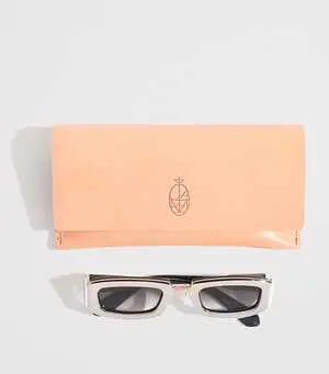 JACQUES MARIE MAGE Titanium Ryder Sunglasses