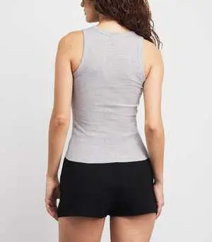 SKIMS Cotton Ribbed Cropped Tank Top