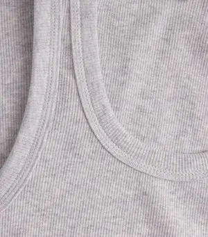 SKIMS Cotton Ribbed Cropped Tank Top