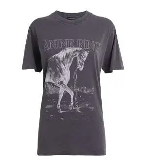 Anine Bing Printed T-shirts For Women