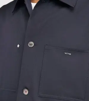 WOOYOUNGMI Wool Patch Pocket Shirt