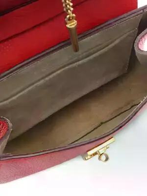 Chloé 2000s Drew Chain Crossbody Bag - Red