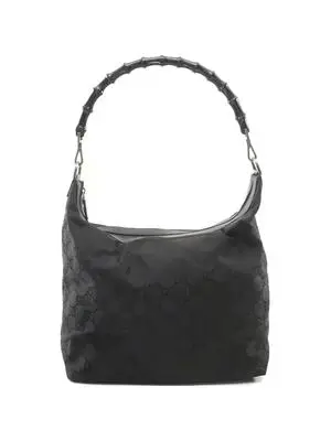 Gucci 2000s Bamboo-handle Tote Bag