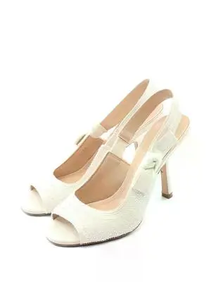 Dior 2000s J'adior Slingback Sandals - Neutrals