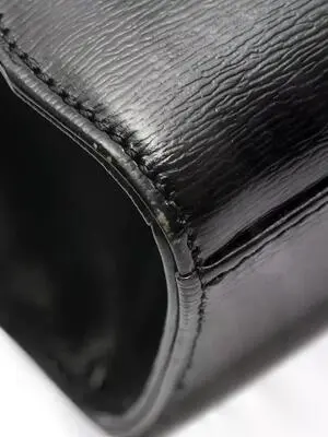 Dior 2000s Cd Logo Leather Tote Bag