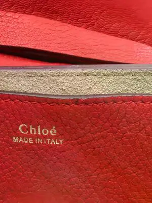Chloé Drew Chain Mini Bag - Red