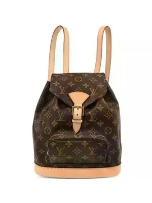 LOUIS VUITTON Montsouris Mm Backpack - Brown