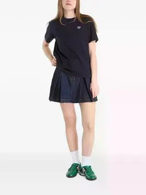 Fred Perry Crew Neck Logo T-shirt - Blue