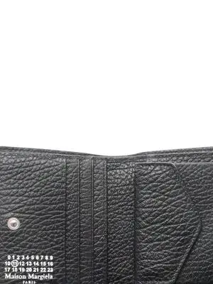 MAISON MARGIELA 2020s Snap-fastening Bi-fold Wallet - Black