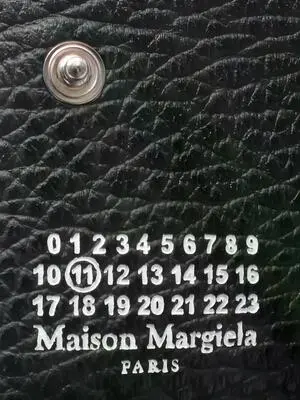 MAISON MARGIELA 2020s Snap-fastening Bi-fold Wallet - Black