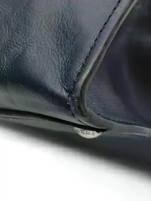 Prada 2000s Leather Tote Bag