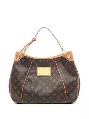 LOUIS VUITTON 2012 Galliera Pm Monogram Shoulder Bag - Brown