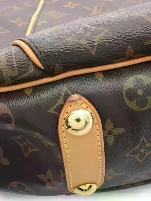 LOUIS VUITTON 2012 Galliera Pm Monogram Shoulder Bag - Brown