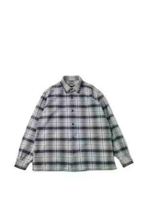 A.PRESSE Checked Long-sleeve Shirt