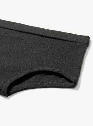 Michael Kors Stretch Cashmere Blend Briefs - Black