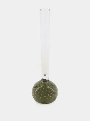 All Origine Bamboo Glass Decorative Vase - Green