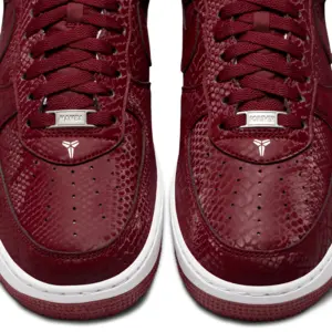 Nike Kobe Air Force 1 Low Shoes - Red
